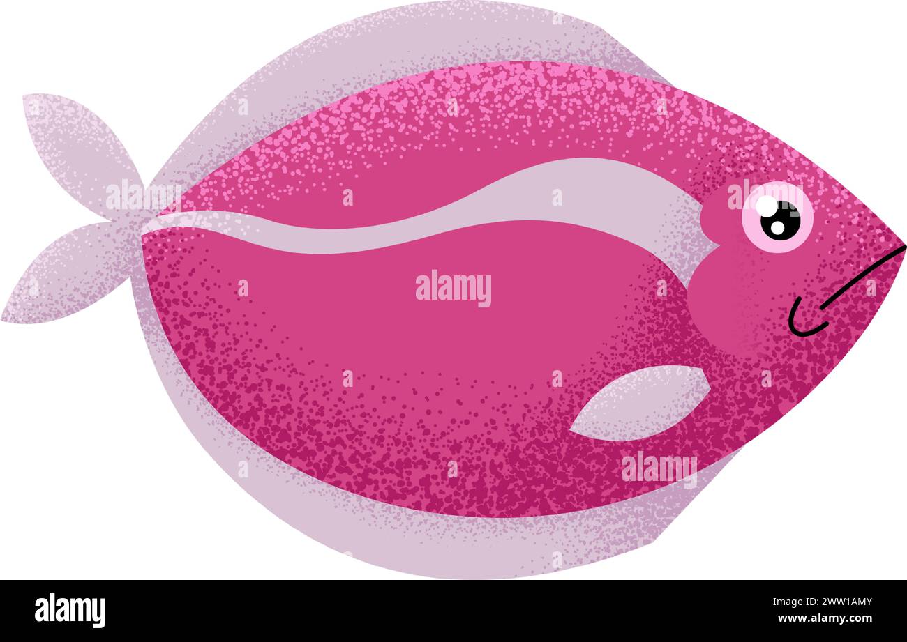 Exotic aquarium fish. Underwater ocean wild animal Stock Vector Image ...