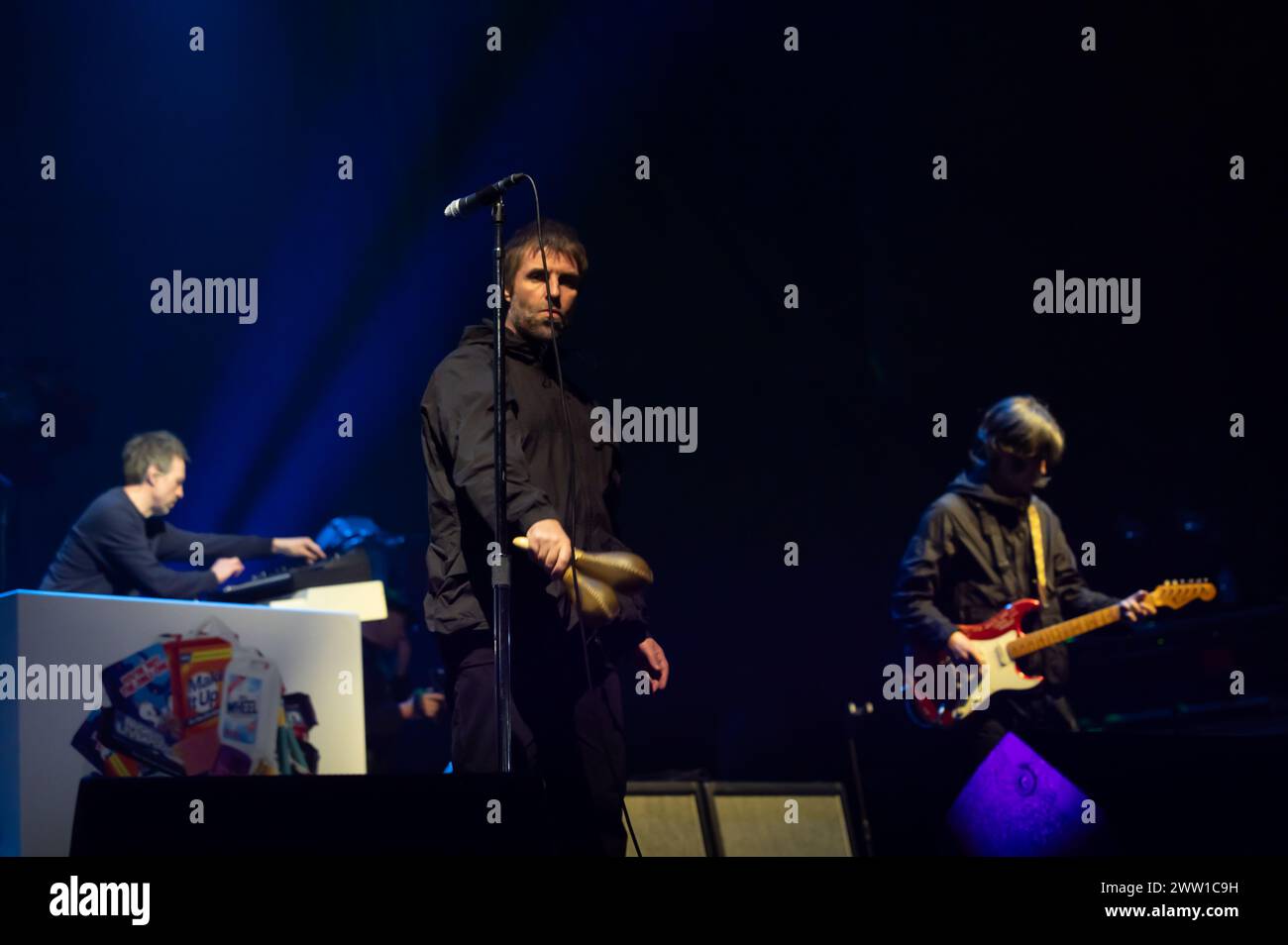 Manchester, United Kingdom. 20th March 2024. Liam Gallagher and John ...