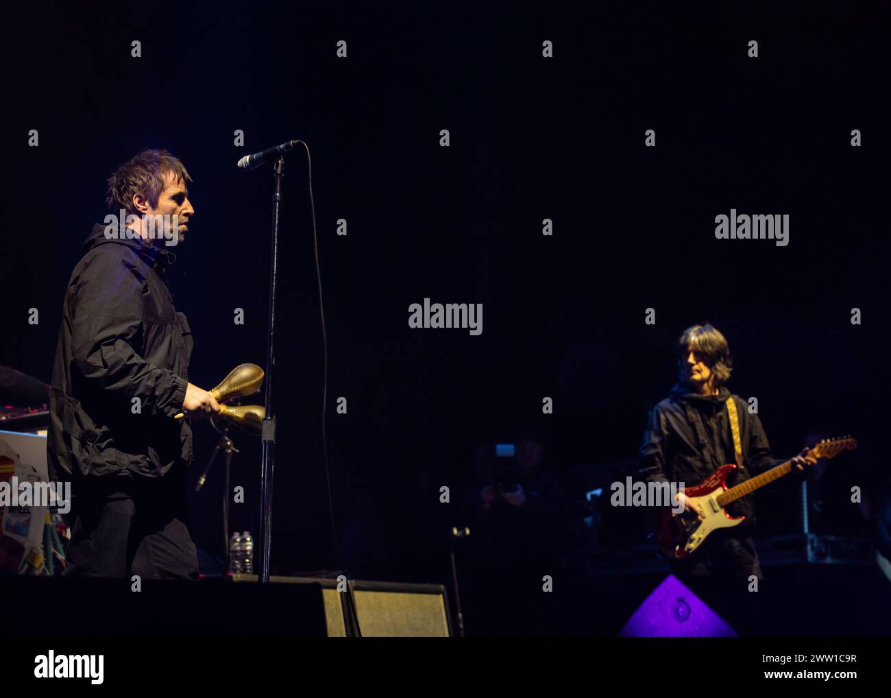 Manchester, United Kingdom. 20th March 2024. Liam Gallagher and John ...