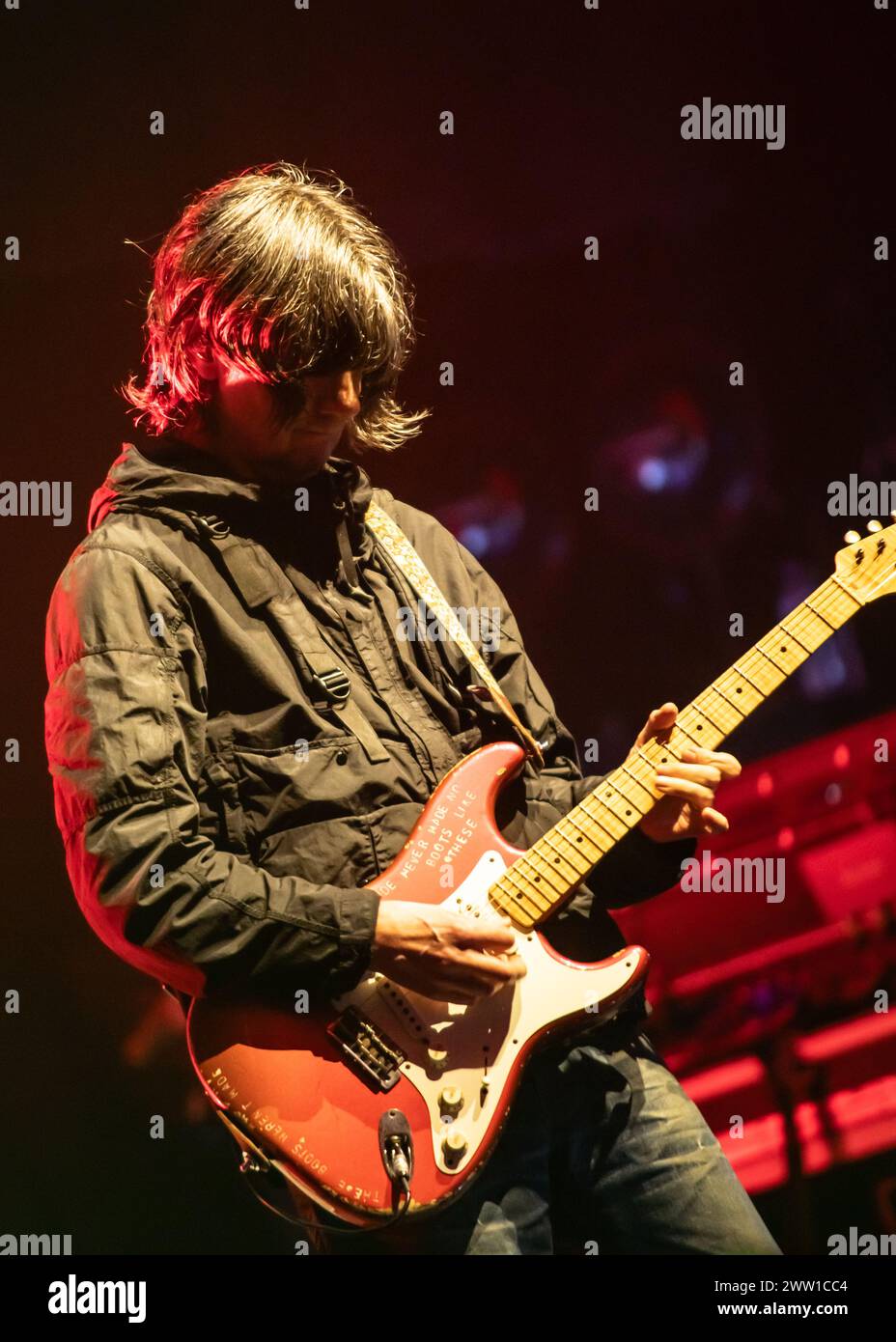 Liam gallagher john squire 2024 images hi-res stock photography and ...