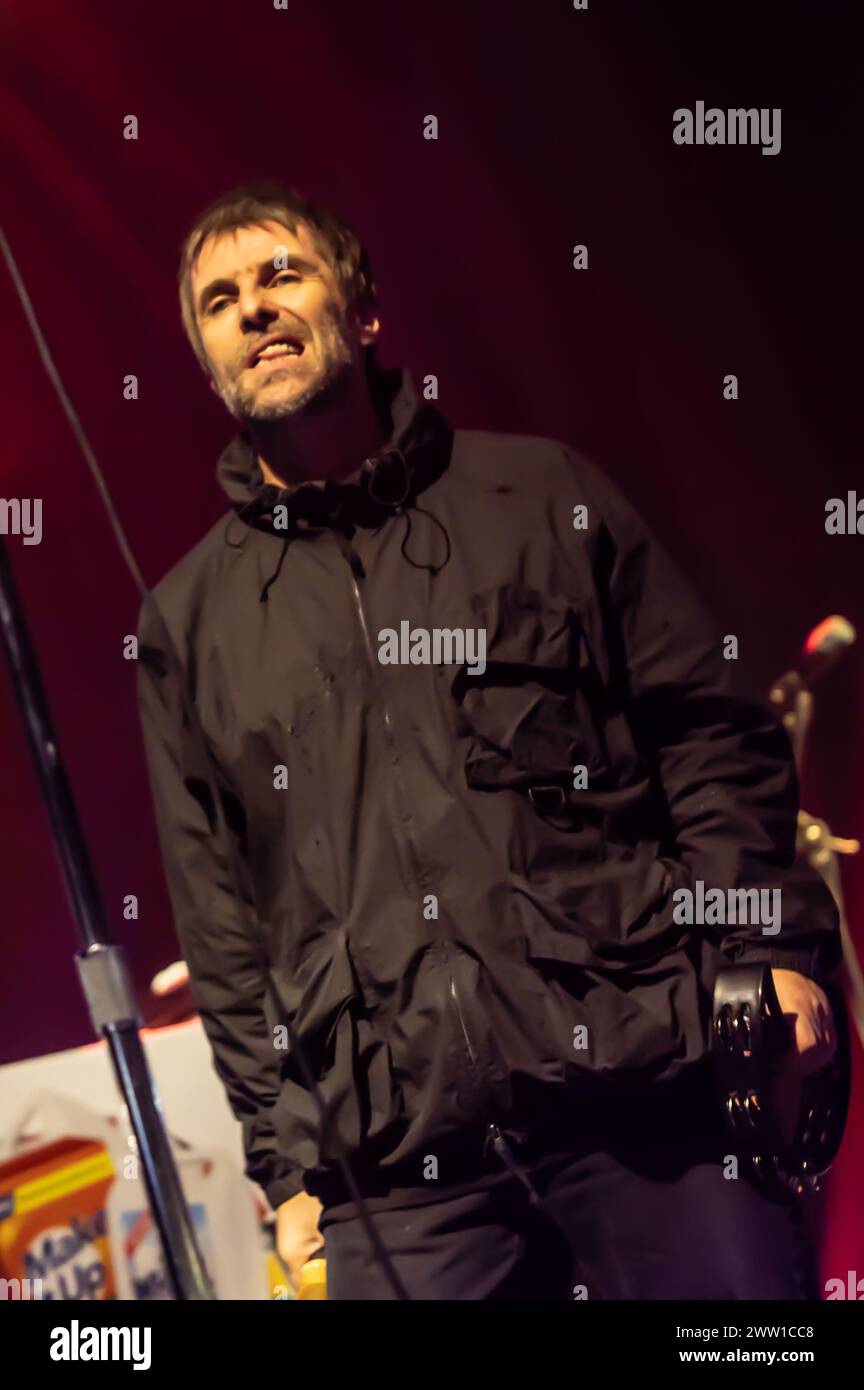 Manchester, United Kingdom. 20th March 2024. Liam Gallagher and John ...