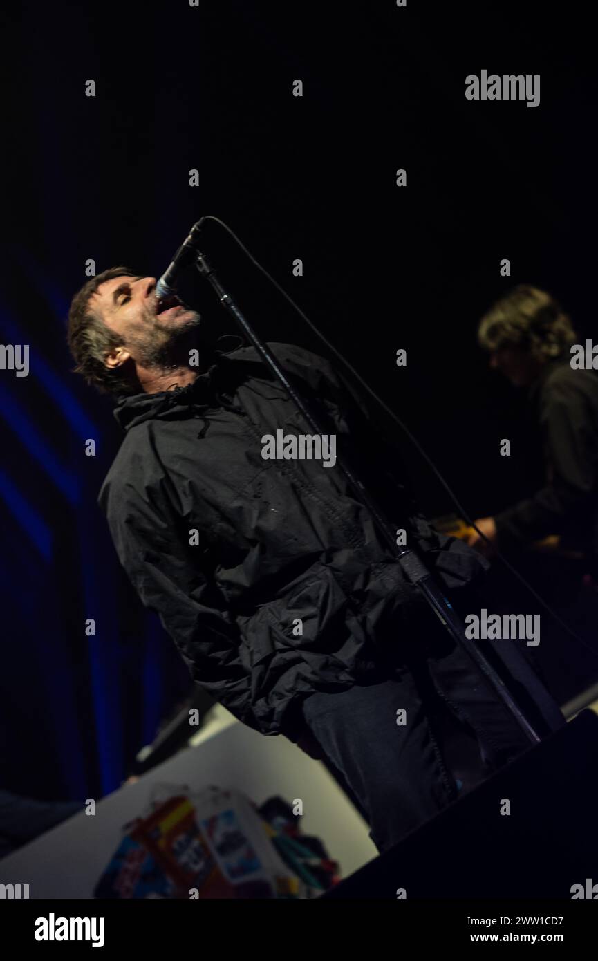 Manchester, United Kingdom. 20th March 2024. Liam Gallagher and John ...