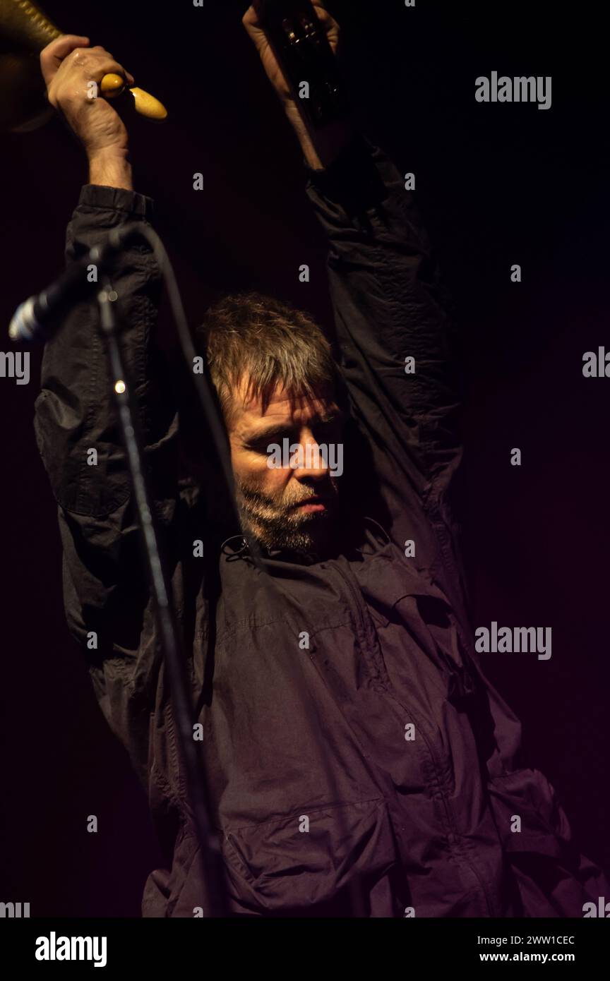 Manchester, United Kingdom. 20th March 2024. Liam Gallagher and John ...