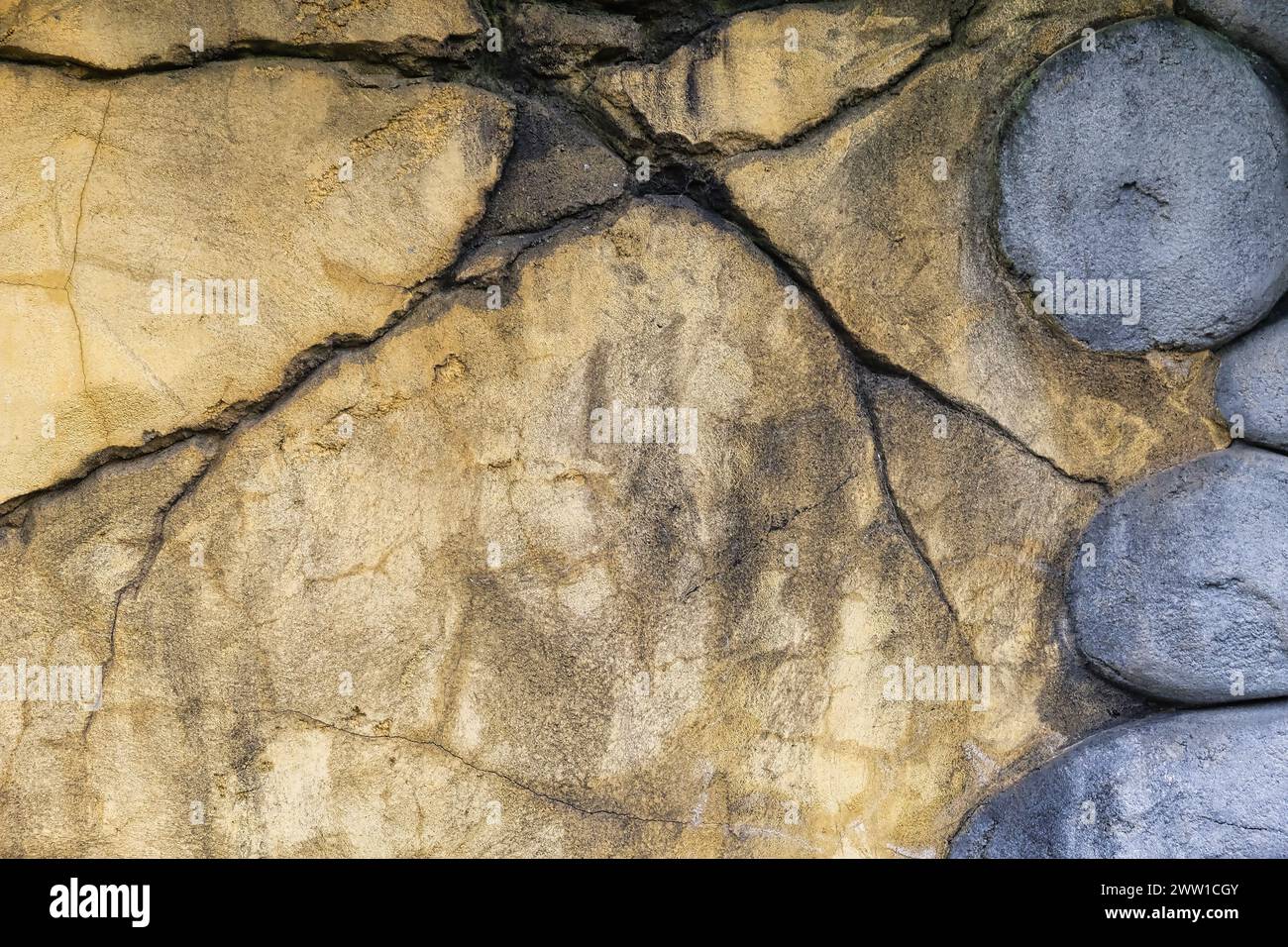 Explore the Beauty of a Stone Texture in Blue and Yellow Tones, Germany ...
