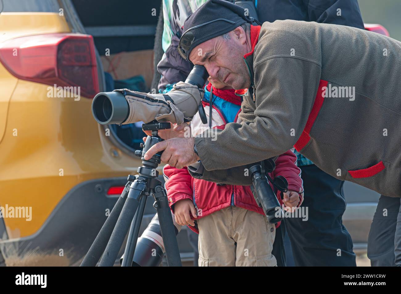 Birding telescope hi-res stock photography and images - Alamy