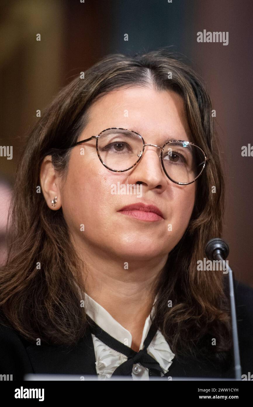 Washington, Vereinigte Staaten. 20th Mar, 2024. Nancy L. Maldonado ...