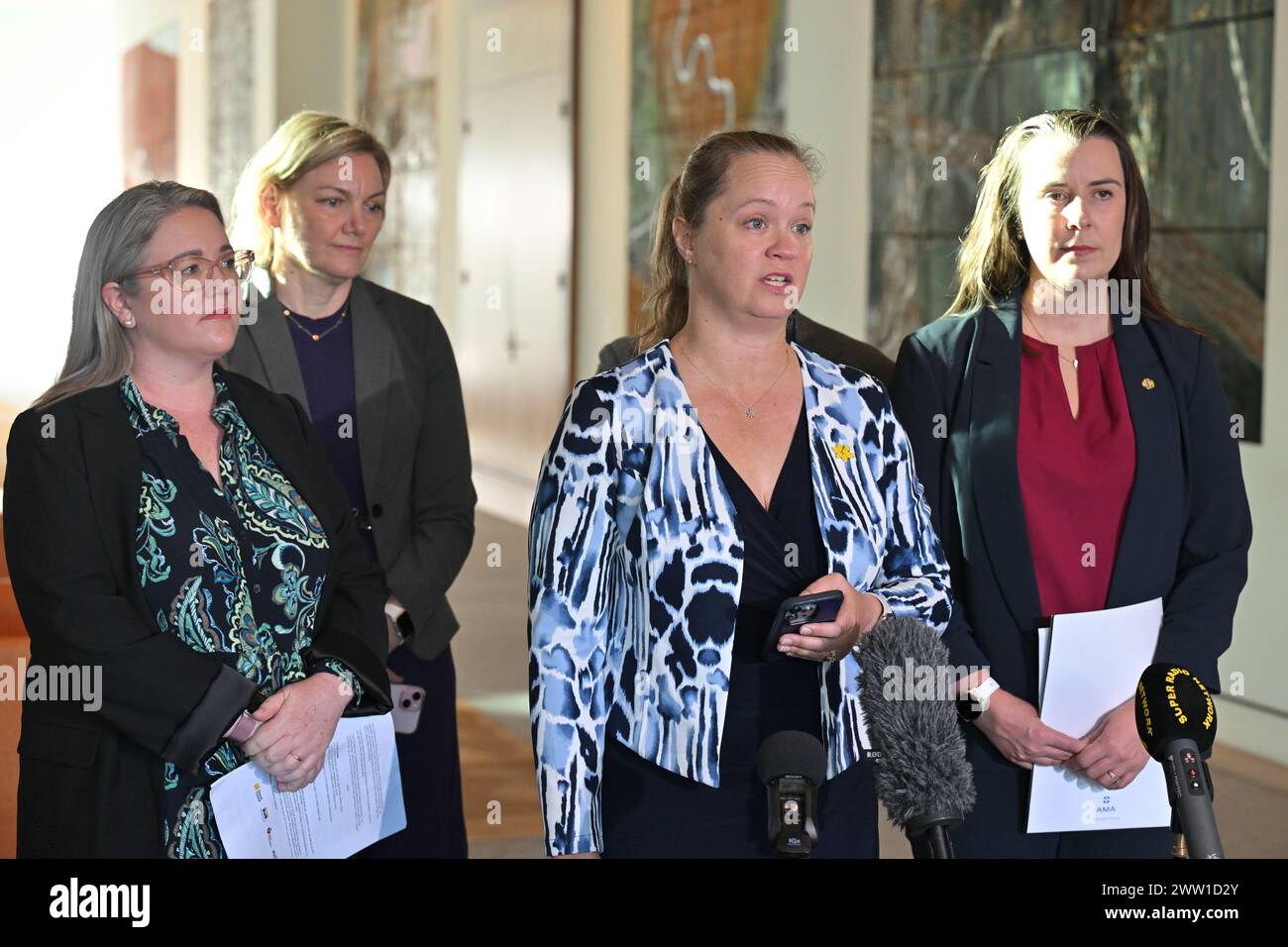 Canberra, Australia. 21st Mar, 2024. The Australian Council on Smoking ...