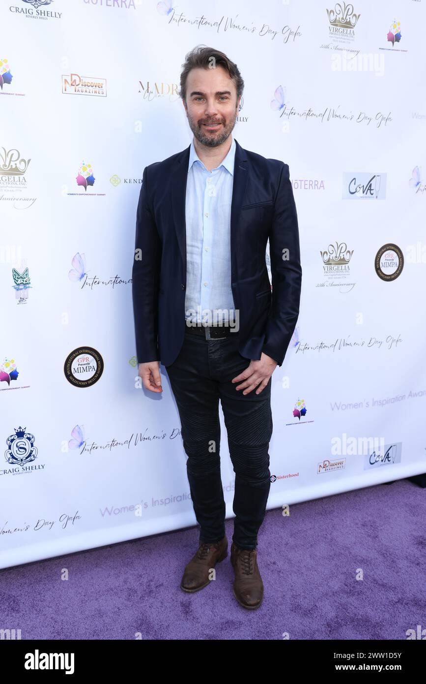 Los Angeles, California, USA. 8th March, 2024. Actor Anton Kasabov ...