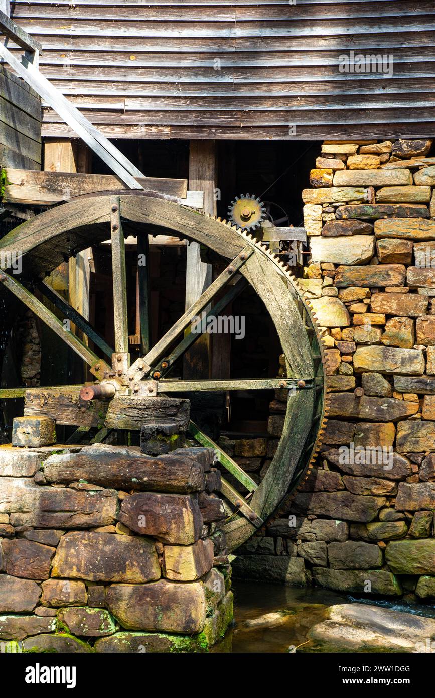 Historic Yates Mill County Park in Raleigh, North Carolina Stock Photo ...