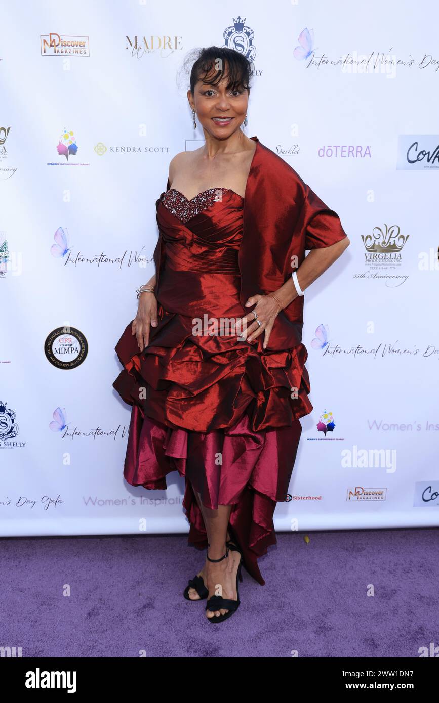 Los Angeles, California, USA. 8th March, 2024. Singer Wanda Ray Willis ...