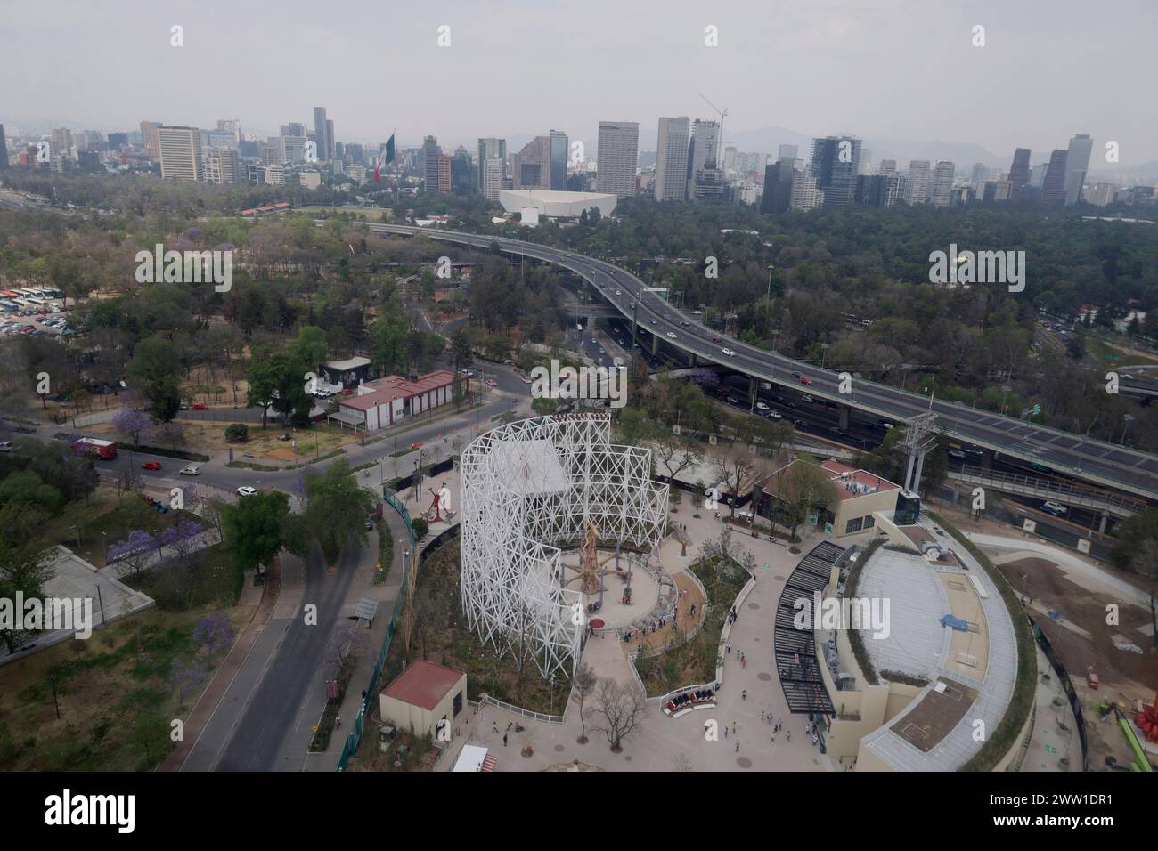 Mexico City, Mexico. 20th Mar, 2024. A panoramic view of Mexico City is ...