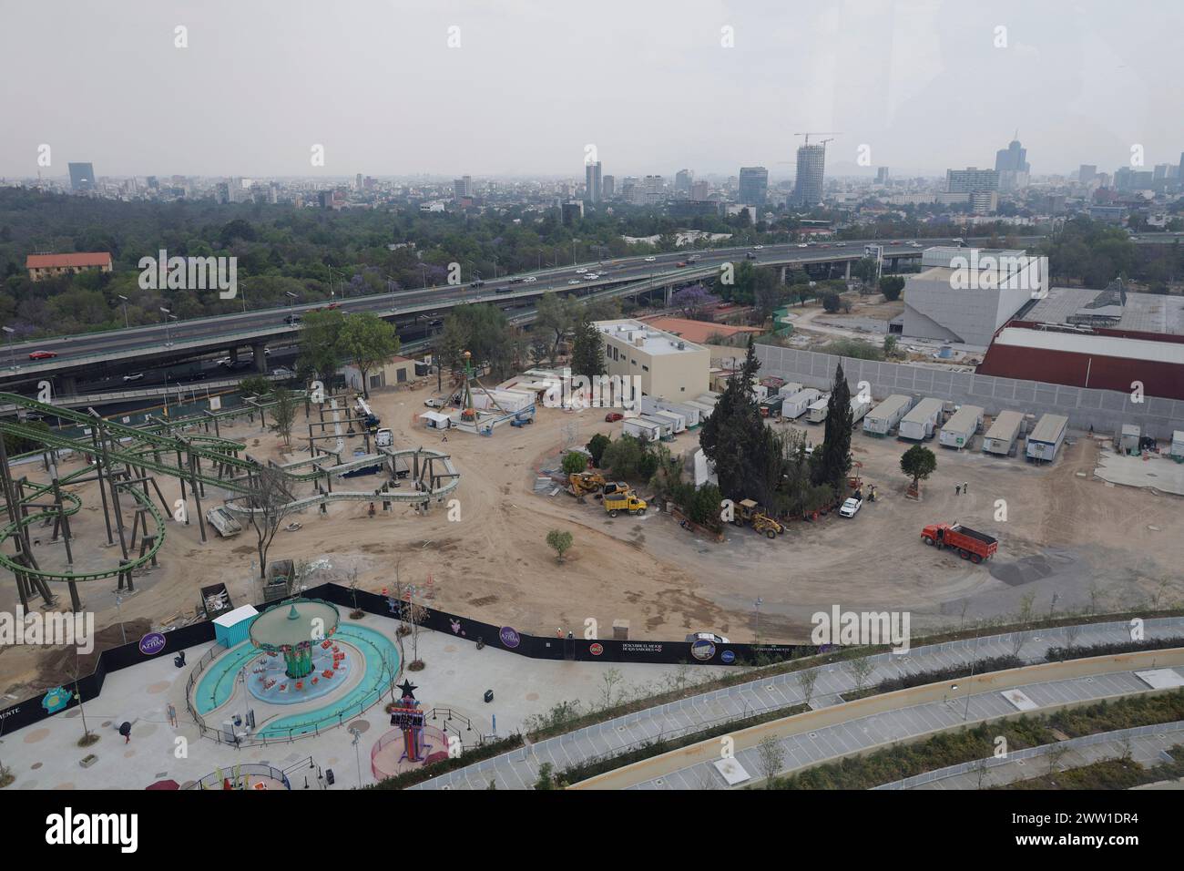 Mexico City, Mexico. 20th Mar, 2024. A panoramic view of Mexico City is ...