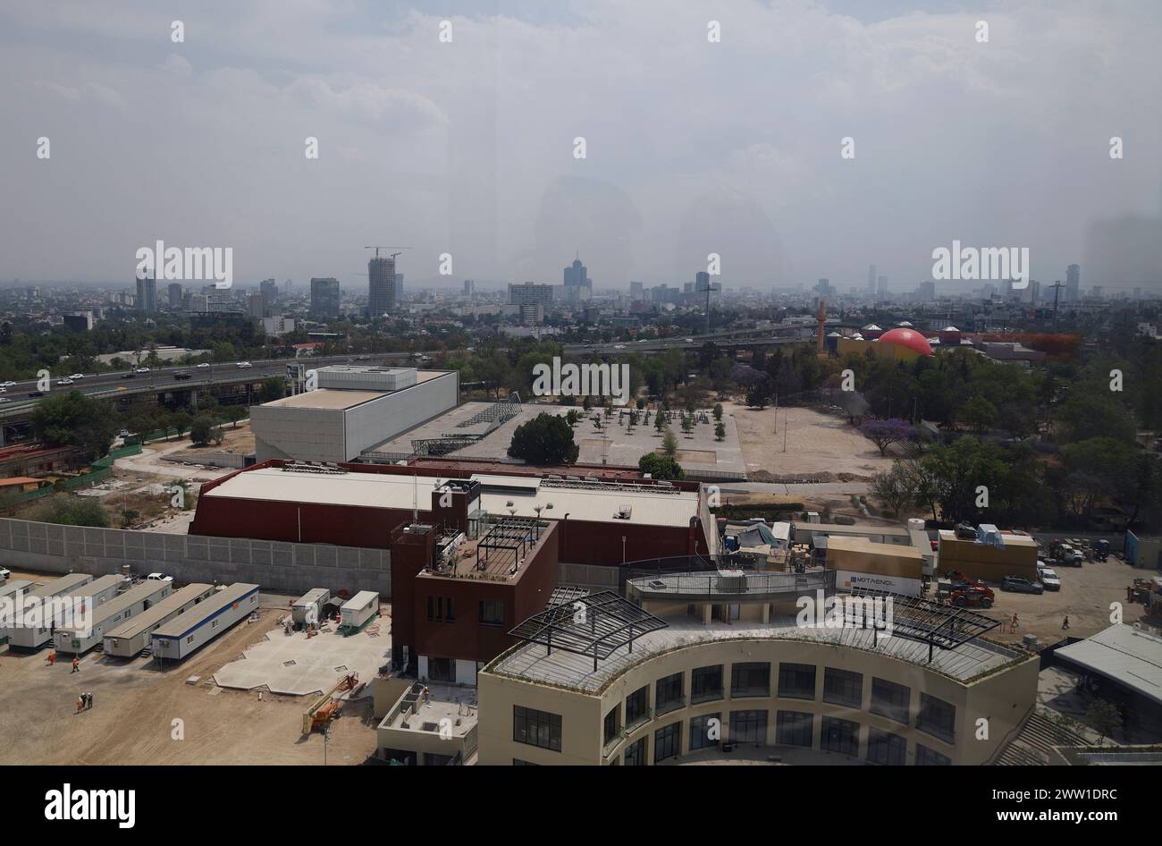Mexico City, Mexico. 20th Mar, 2024. A panoramic view of Mexico City is ...