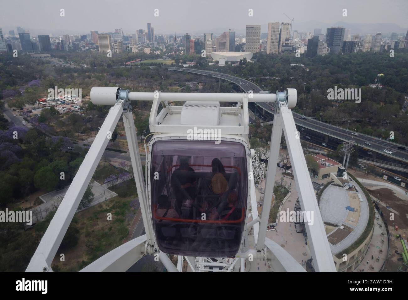 Mexico City, Mexico. 20th Mar, 2024. A panoramic view of Mexico City is ...