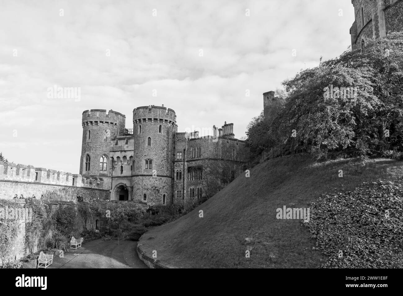 Windsor.Berkshire.United Kingdom.December 2nd 2022.Photo of the Norman ...