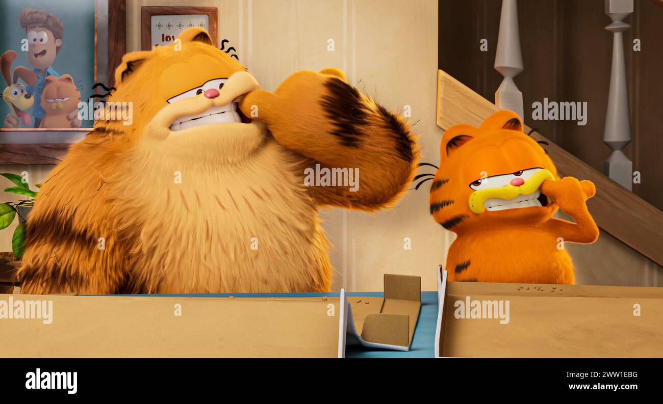 USA. A scene from (C)Columbia Pictures new film : The Garfield Movie ...