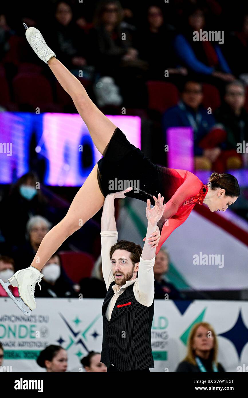 Sara CONTI & Niccolo MACII (ITA), during Pairs Short Program, at the ...