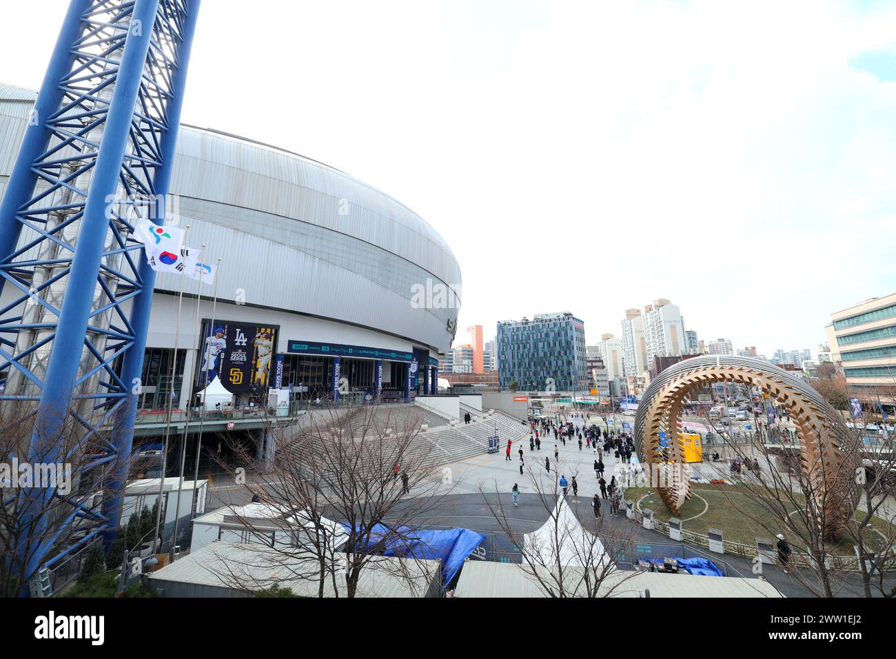 Gocheok Sky Dome, Seoul, South Korea. 20th Mar, 2024. Gocheok Sky Dome/General view, MARCH 20 ...