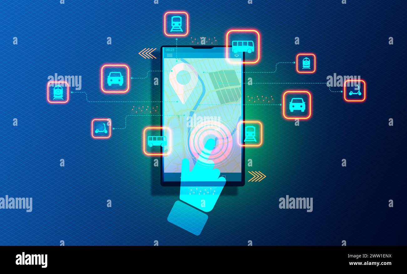 Mobility as a Service - MaaS - Integrated Digital Platform that Offers ...