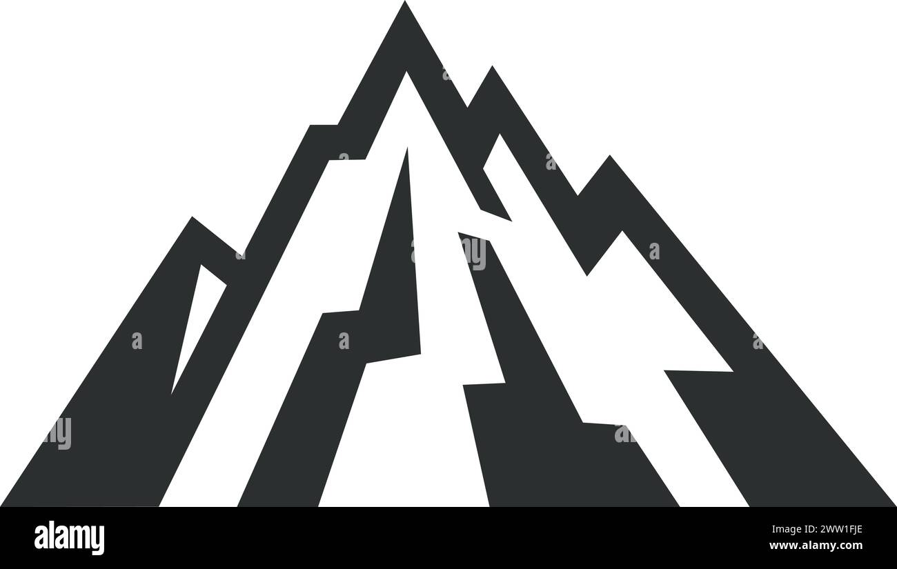 Rocky mountain view Cut Out Stock Images & Pictures - Alamy