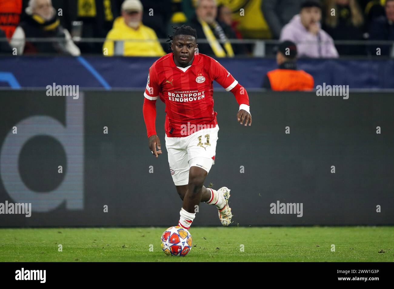 DORTMUND - Johan Bakayoko of PSV Eindhoven during the UEFA Champions ...