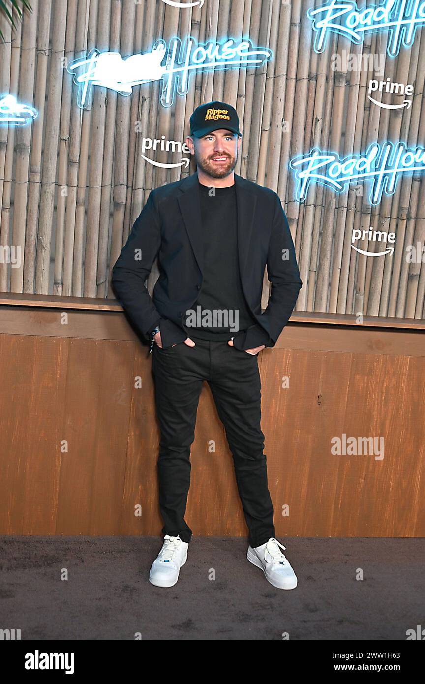 Bob Menery attends the New York Premiere of "Roadhouse" at Jazz at ...