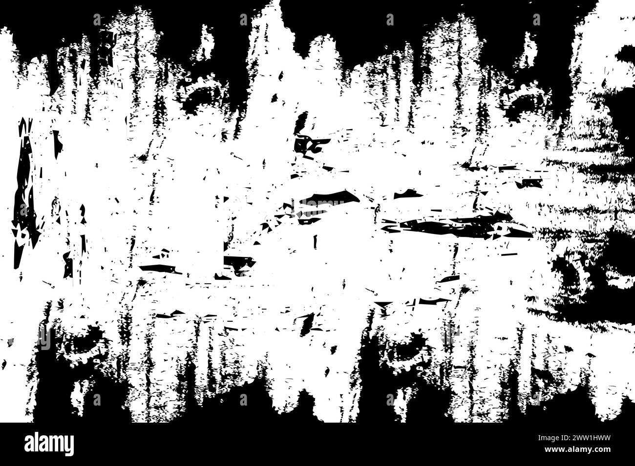 Grunge brush texture overlay distress grain background vector Stock ...