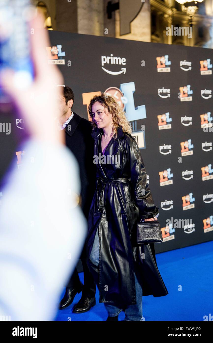 ROME, ITALY - MARCH 20: Gaia Messerklinger attends the premiere for ...