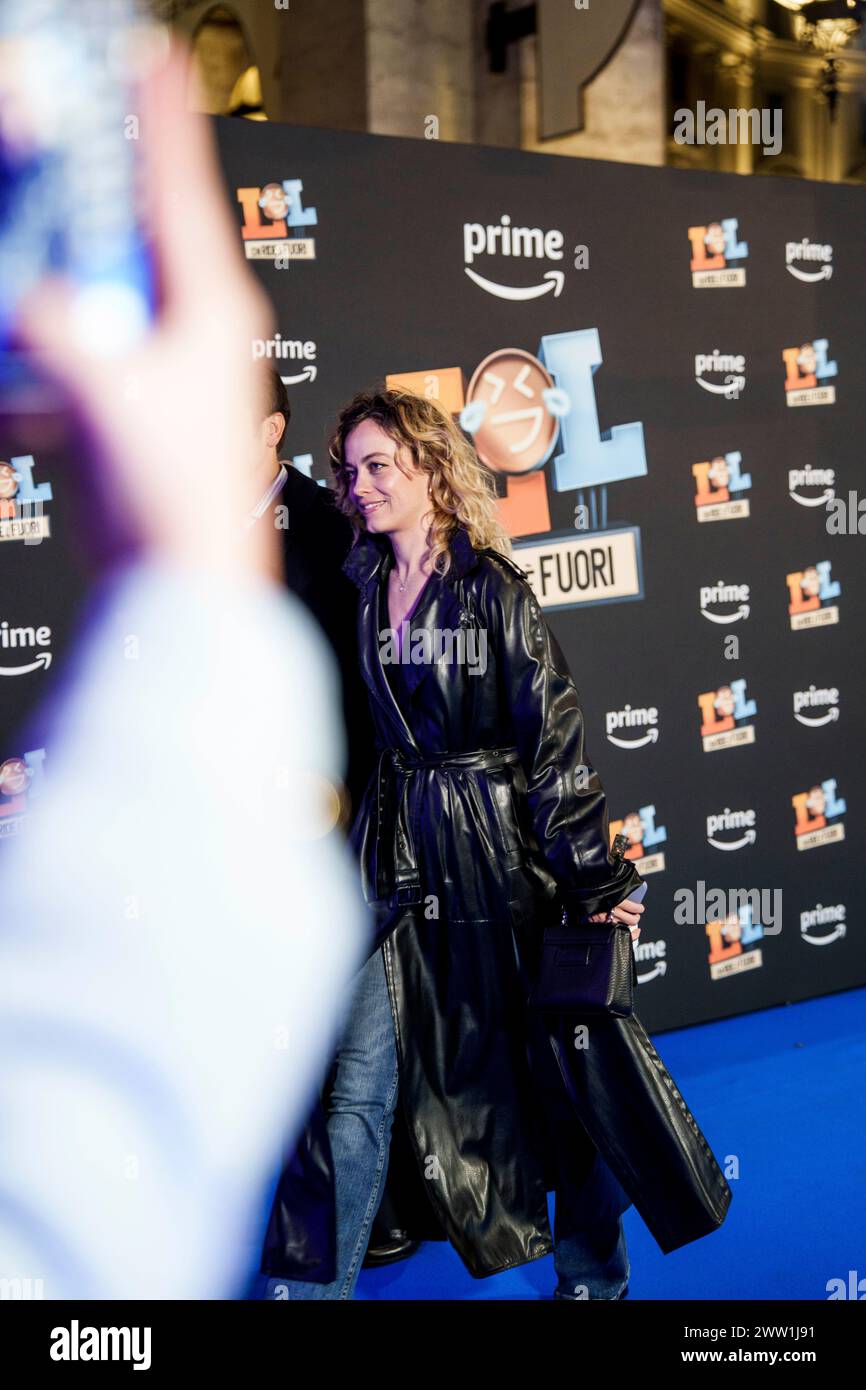 ROME, ITALY - MARCH 20: Gaia Messerklinger attends the premiere for ...
