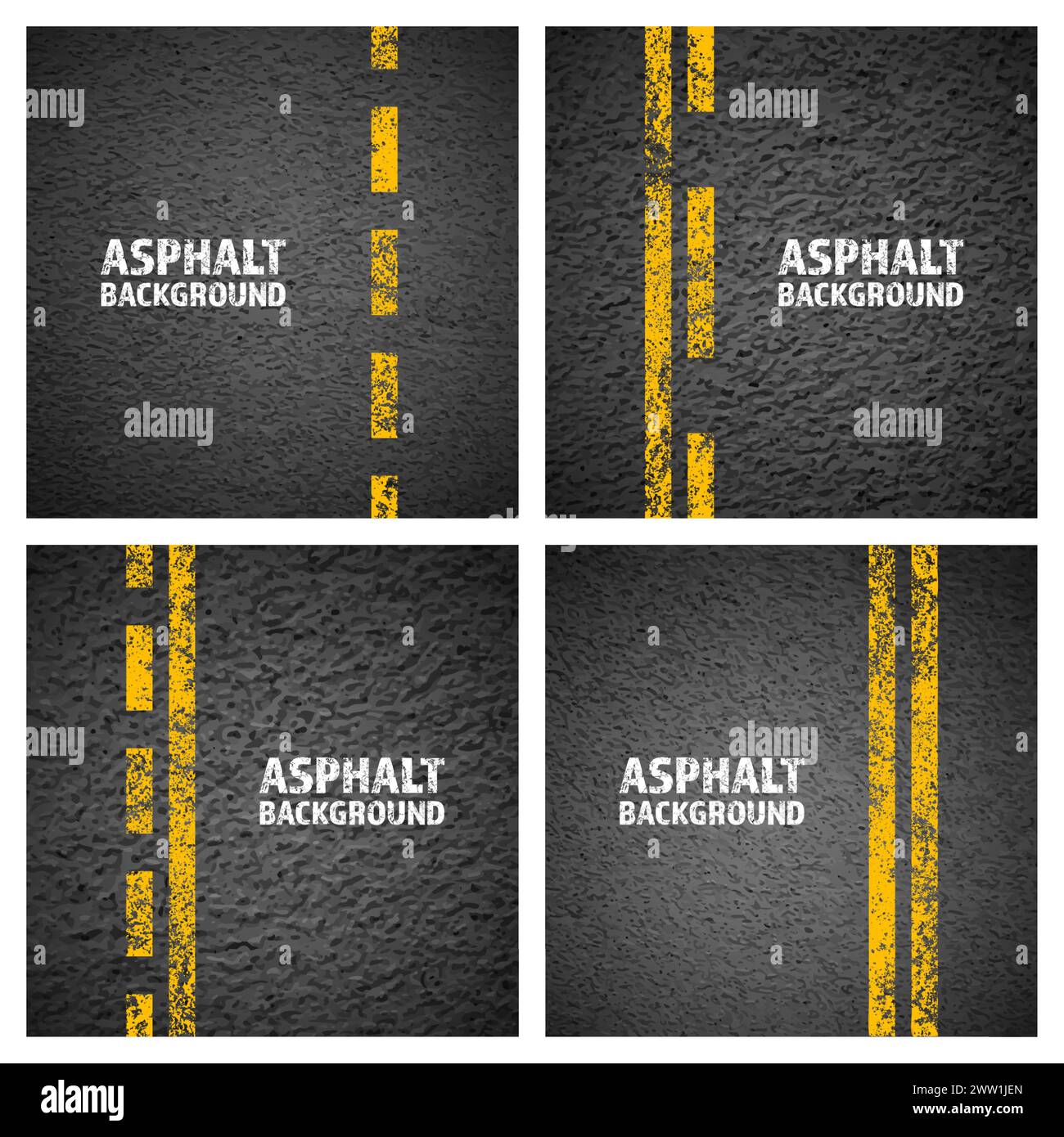 Black cracked tar texture background Stock Vector Images - Alamy