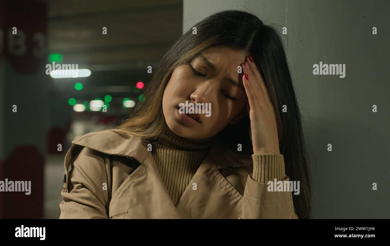 Chinese sick girl painful hi-res stock photography and images - Alamy