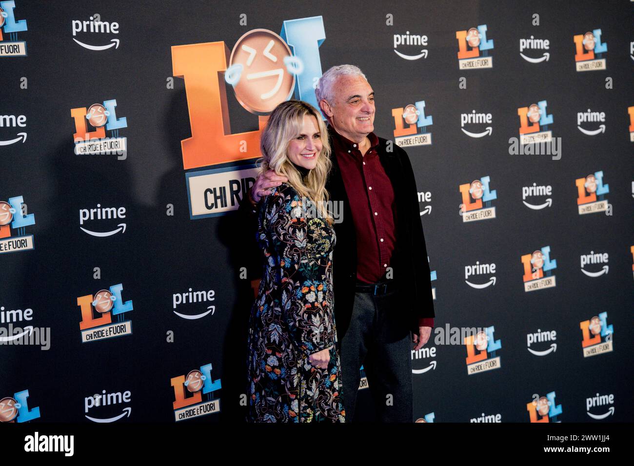 ROME, ITALY - MARCH 20: Nicole Morganti and Leonardo Pasquinelli ...