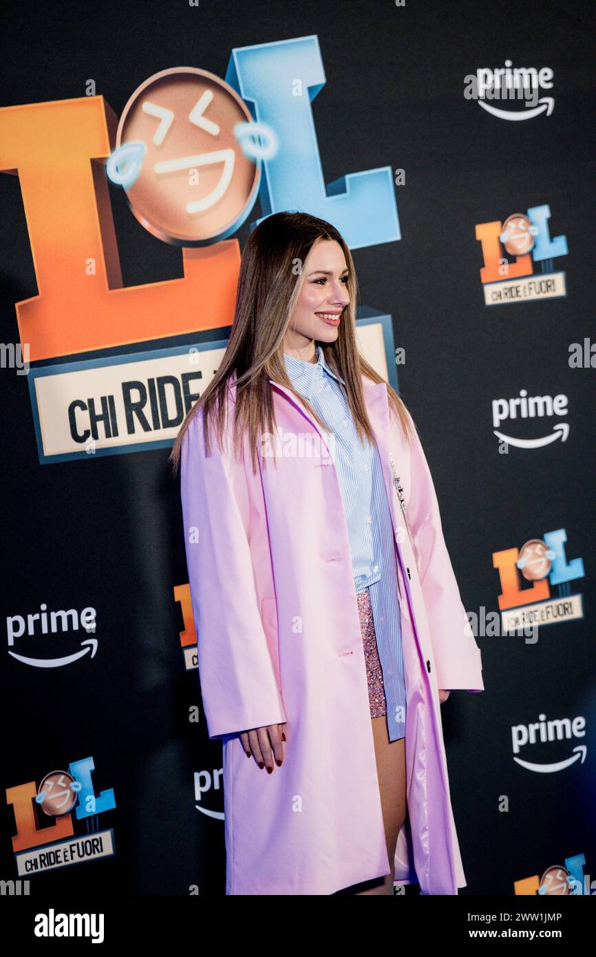 ROME, ITALY - MARCH 20: Valentina Barbieri attends the premiere for ...