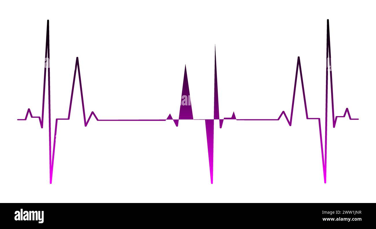 ECG heart beat line icon symbol, Heart beat pulse hospital logo sign ...