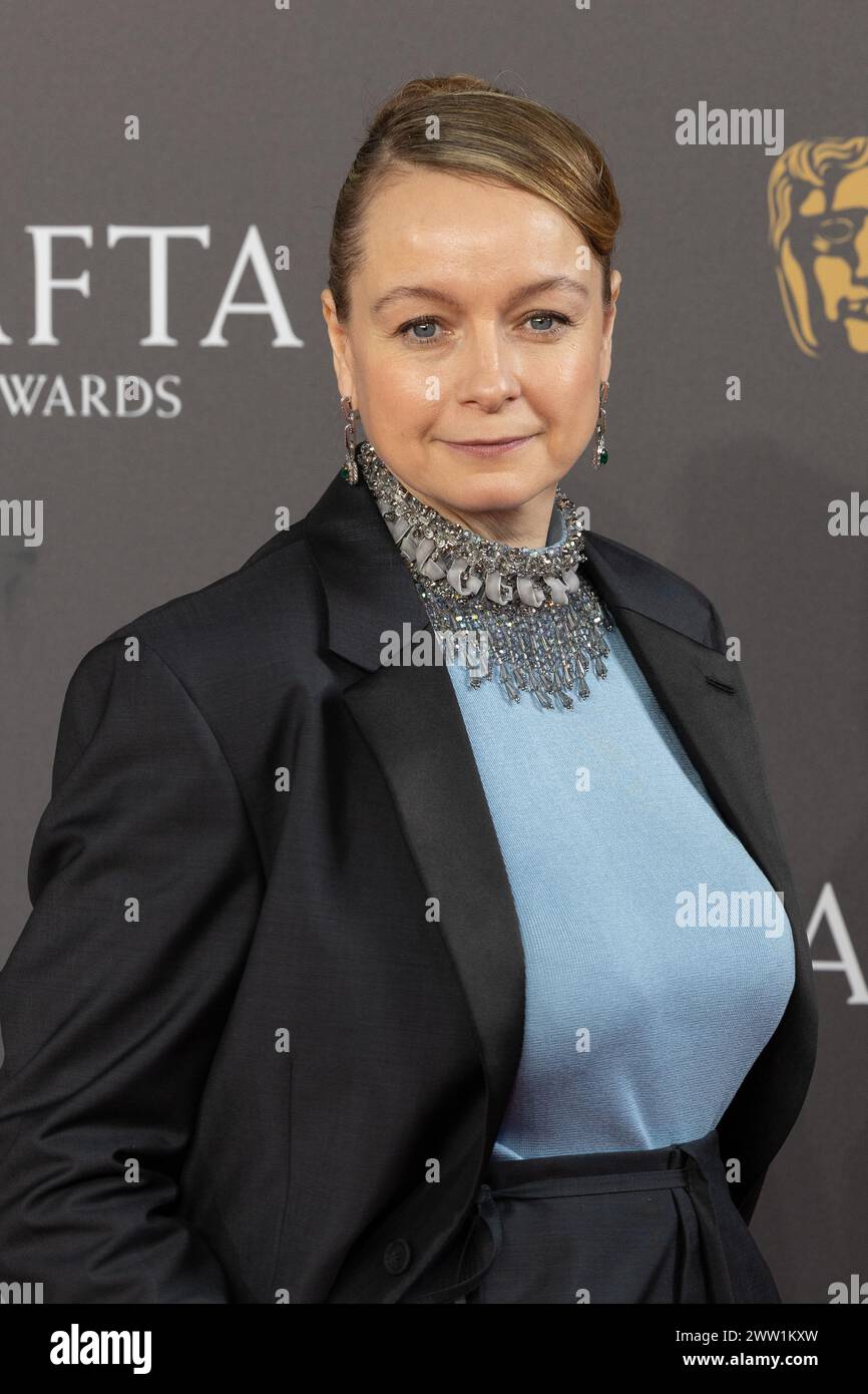 Red Carpet arrivals at the 2024 EE BAFTA Film Awards at the Royal ...