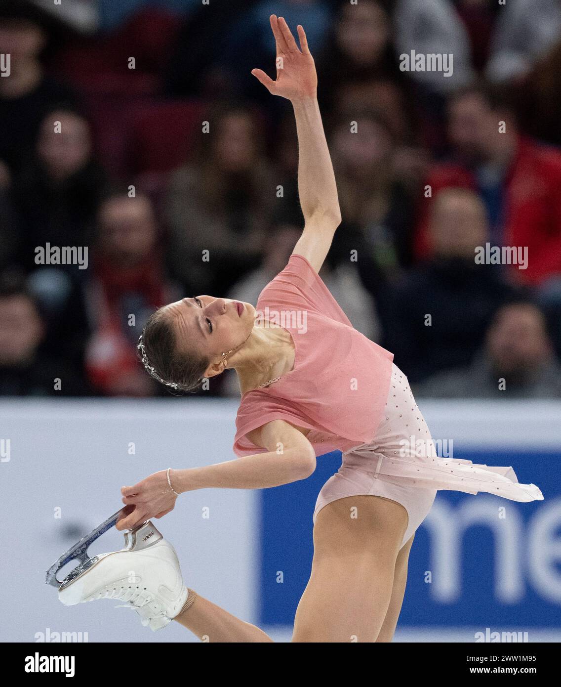 Montreal, Canada. 20th Mar, 2024. Livia Kaiser of Switzerland performs ...
