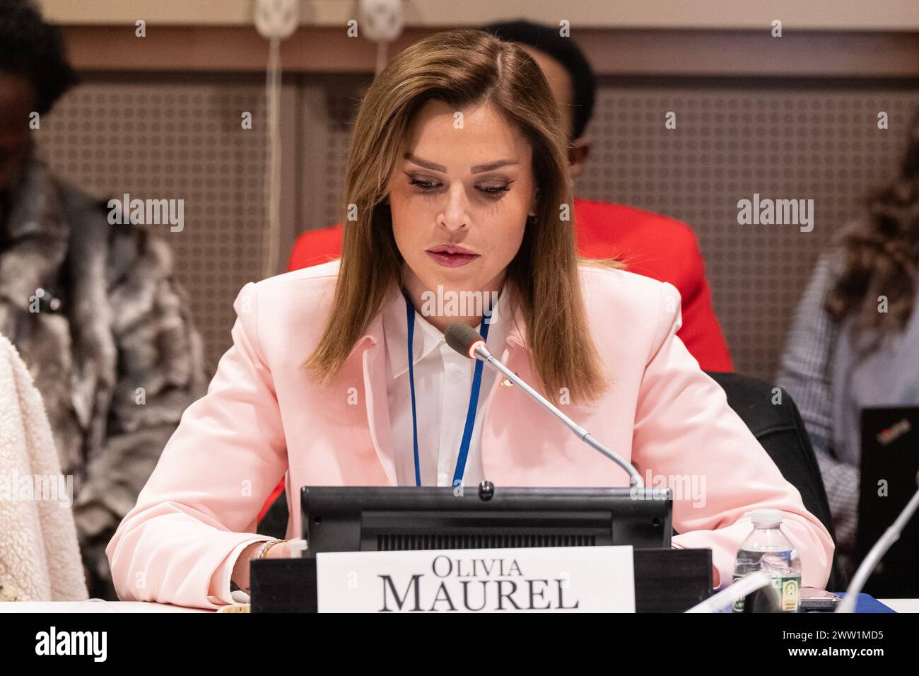 Olivia Maurel, Casablanca Declaration Spokesperson, born via surrogacy speaks during panel on ...