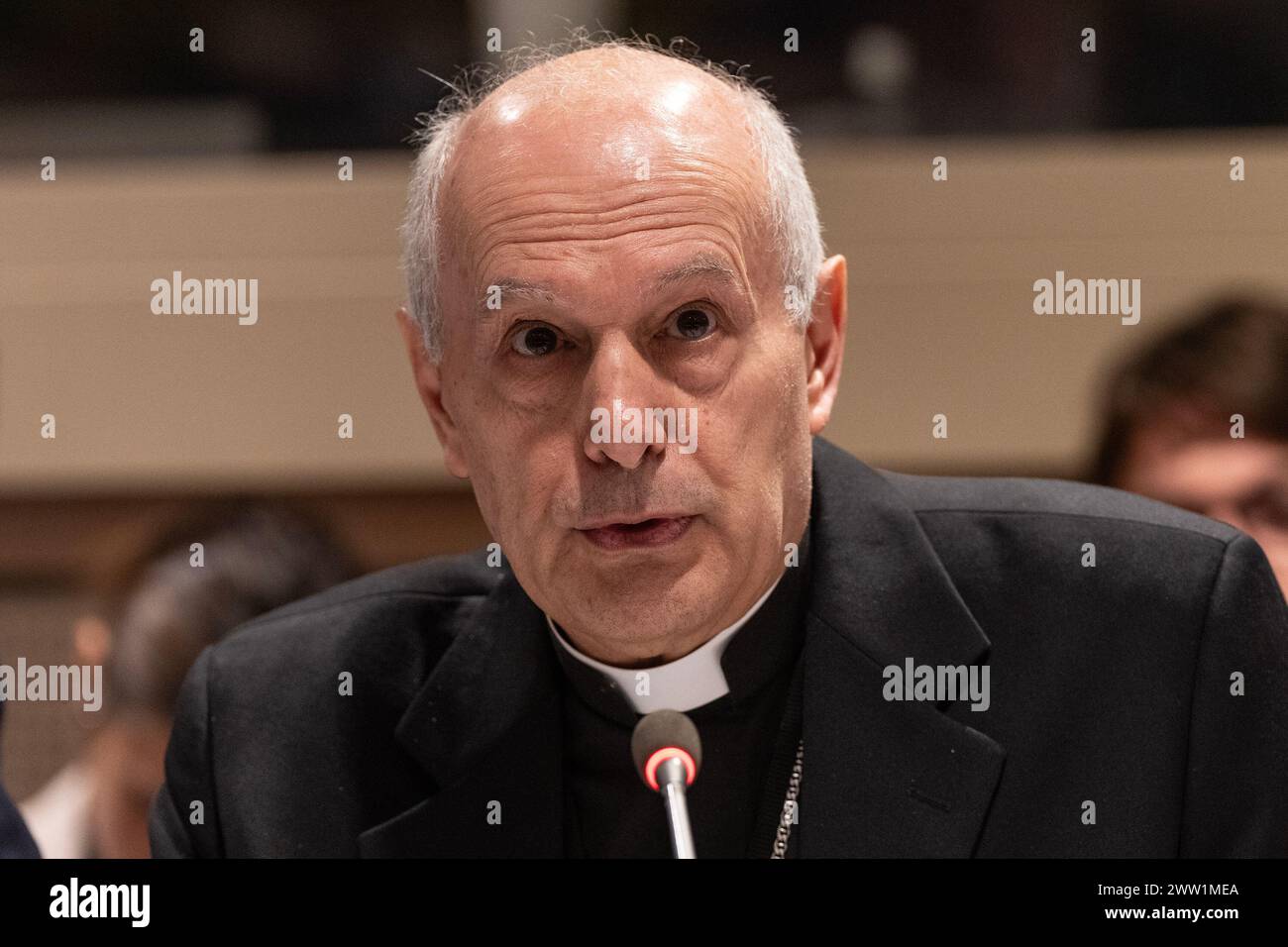 Archbishop Gabriele Caccia, Apostolic Nuncio and Permanent Observer of ...