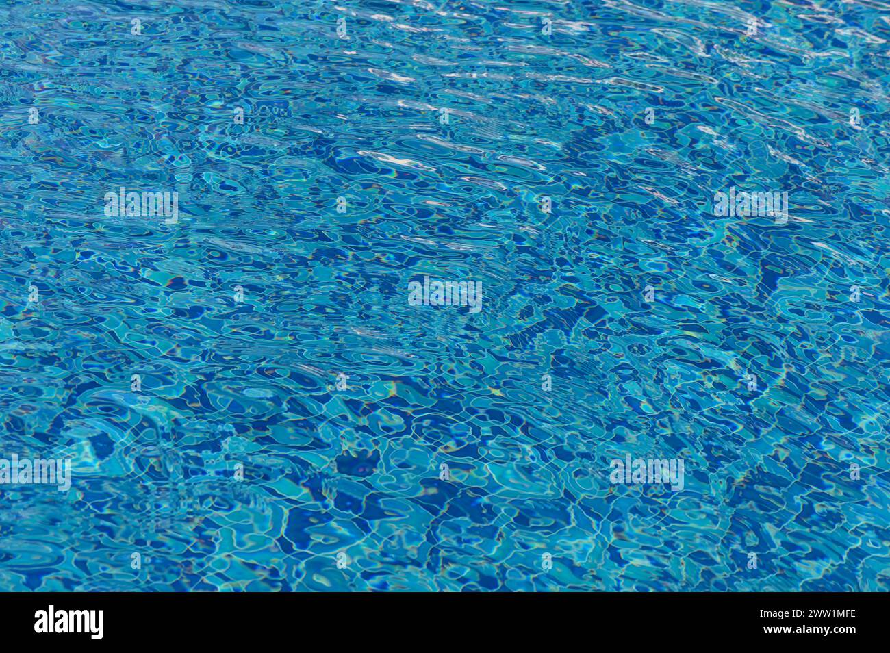 Water surface in vibrant blue 1 Stock Photo - Alamy