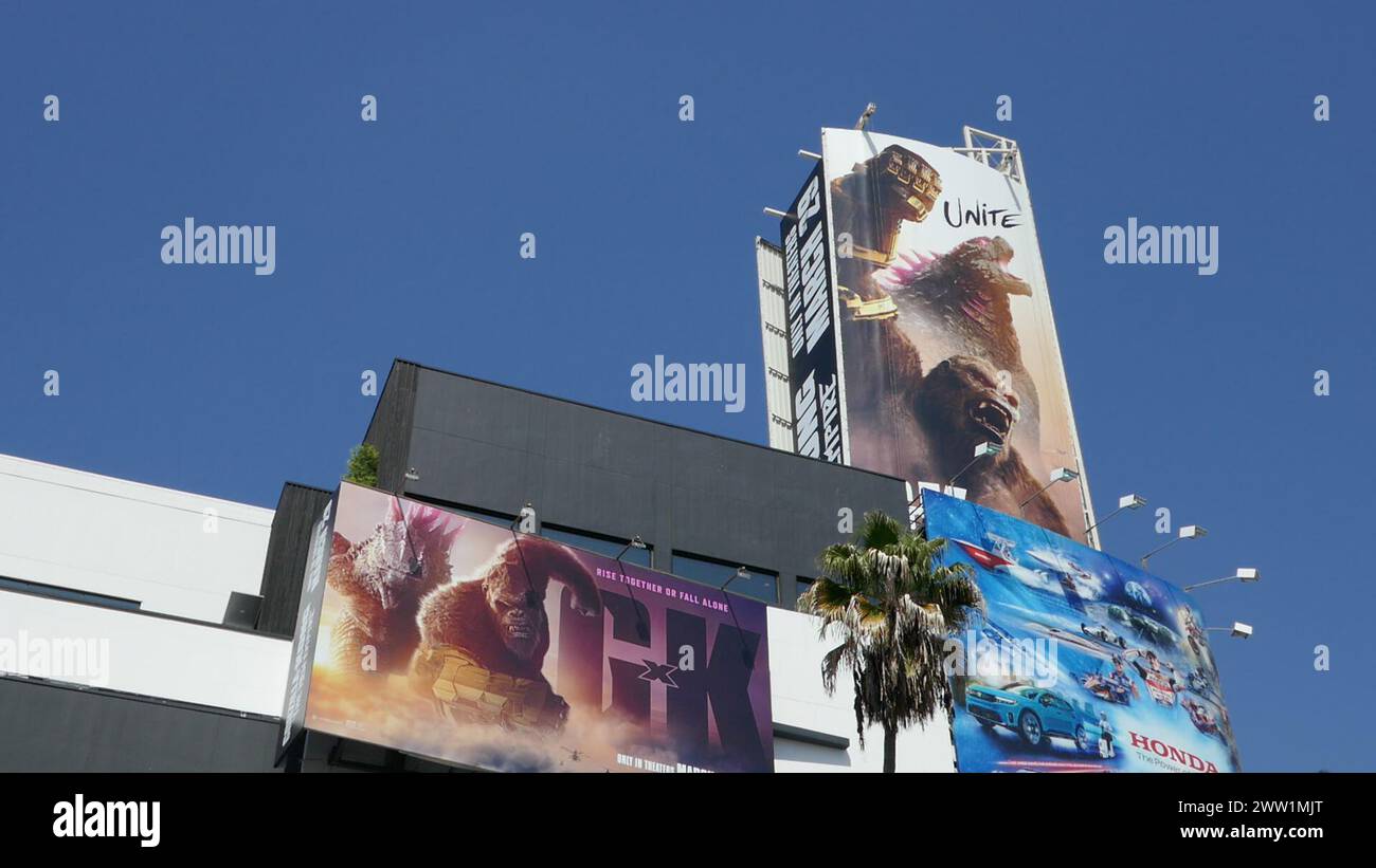 Los Angeles, California, USA 20th March 2024 Godzilla X Kong The New ...