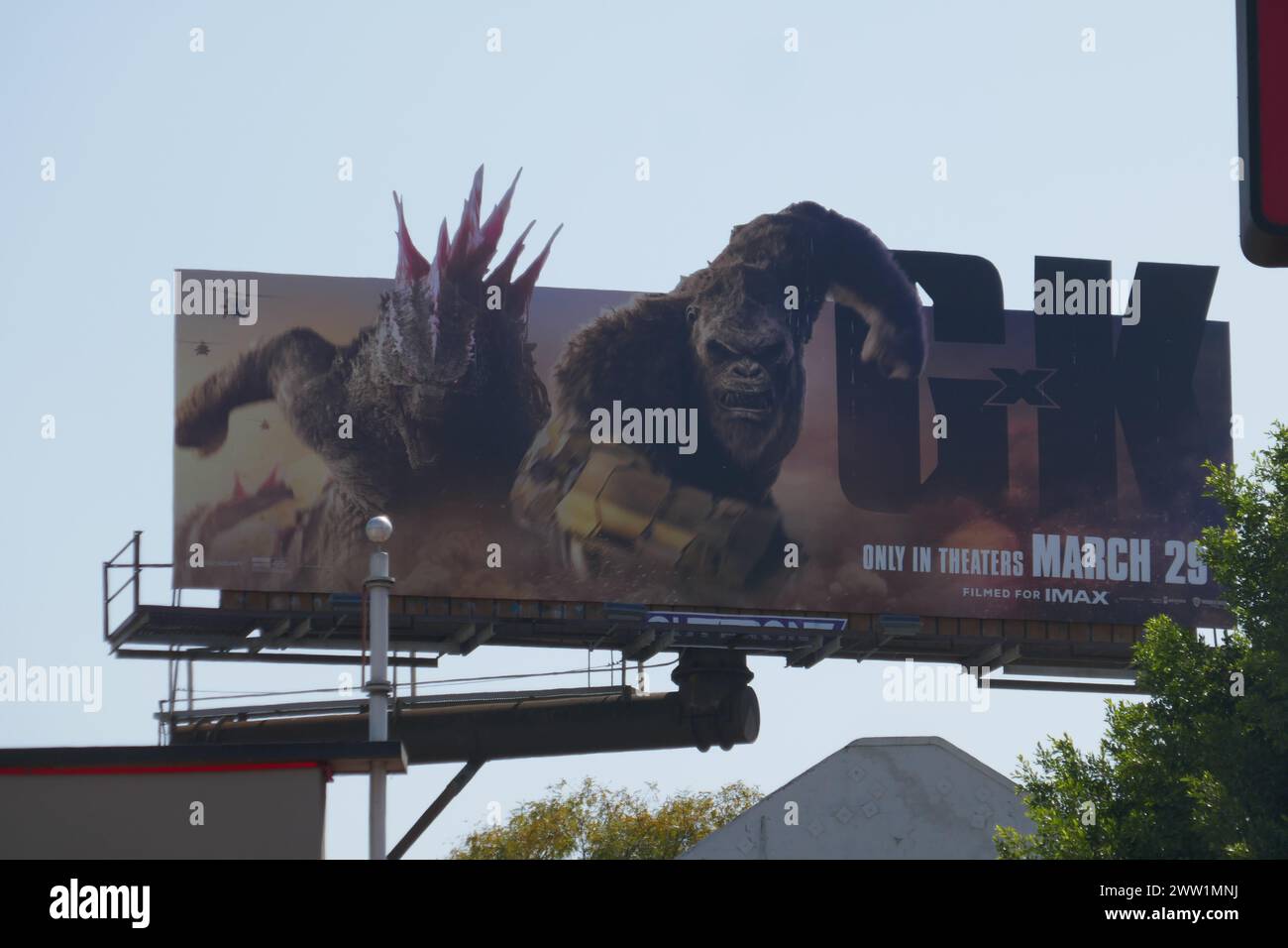 Los Angeles, California, USA 20th March 2024 Godzilla X Kong The New ...