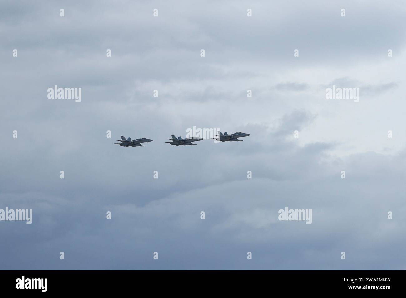 U.S. Marine Corps F/A-18D Hornets assigned to Marine Fighter Attack ...