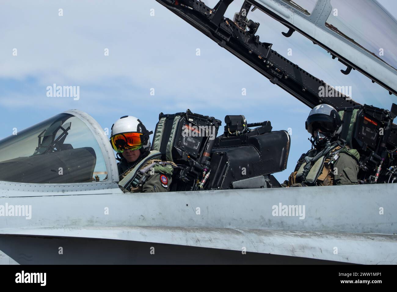 U.S. Marine Corps Maj. Michael Lowery, a training officer with Marine ...