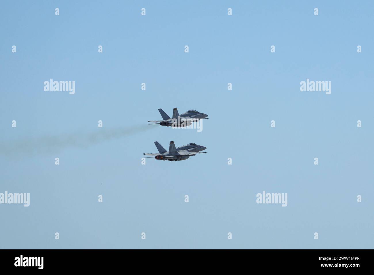 U.S. Marine Corps F/A-18D Hornets assigned to Marine Fighter Attack ...