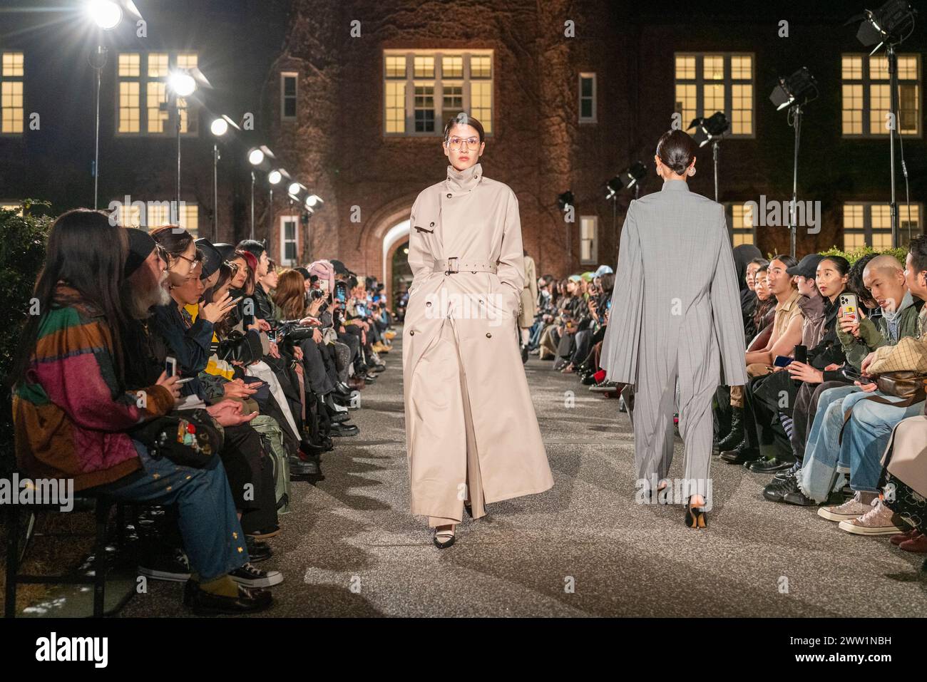 Tokyo, Japan. 17th Mar, 2024. Runway model, March 17, 2024 - Rakuten ...