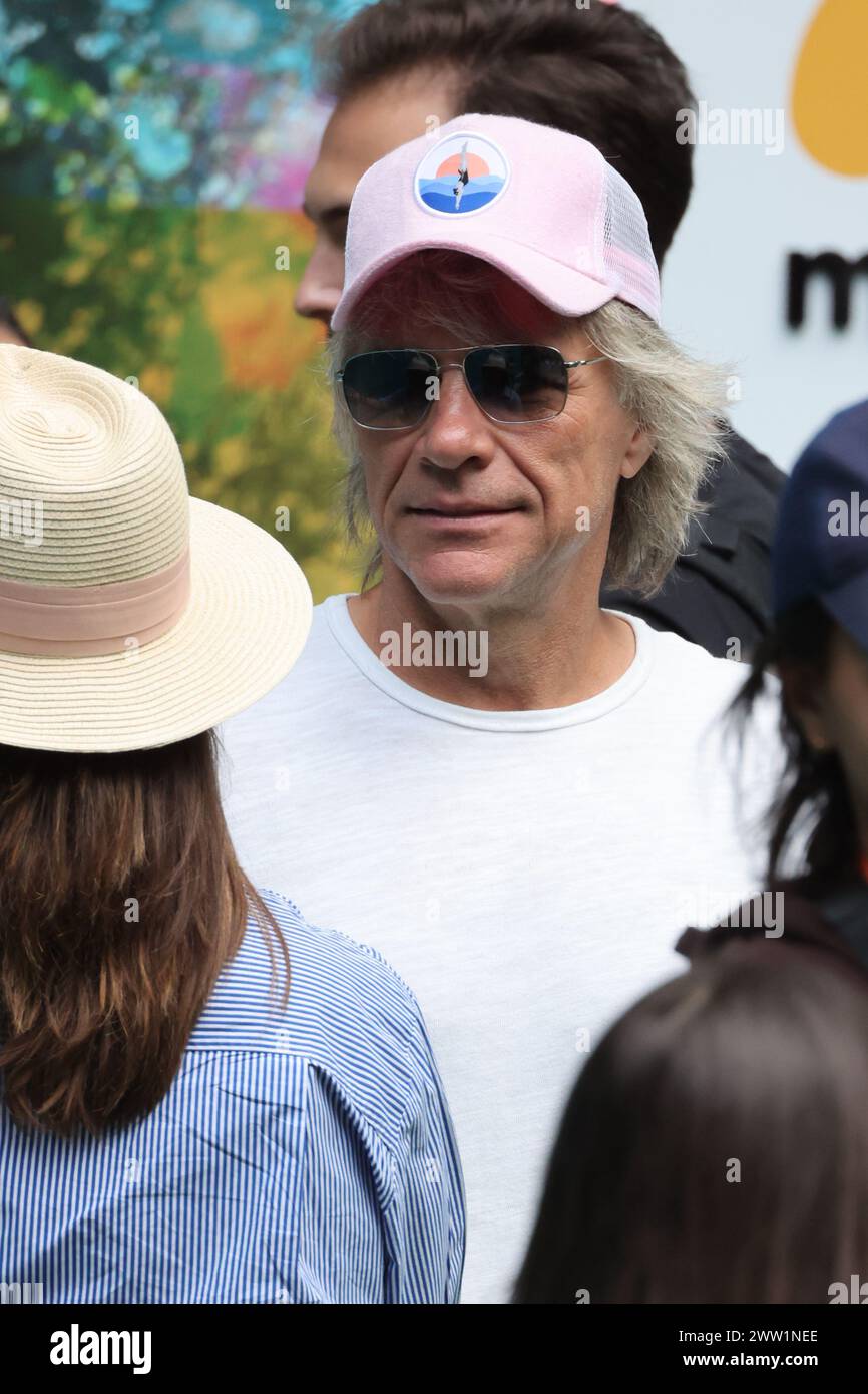 MIAMI GARDENS, FLORIDA - MARCH 20: Jon Bon Jovi is spotted on Day 5 of ...