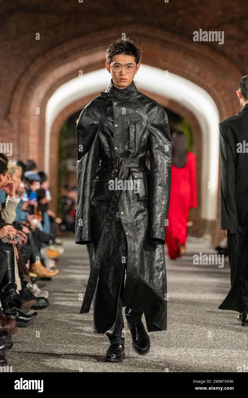 Tokyo, Japan. 17th Mar, 2024. Runway model, March 17, 2024 - Rakuten ...