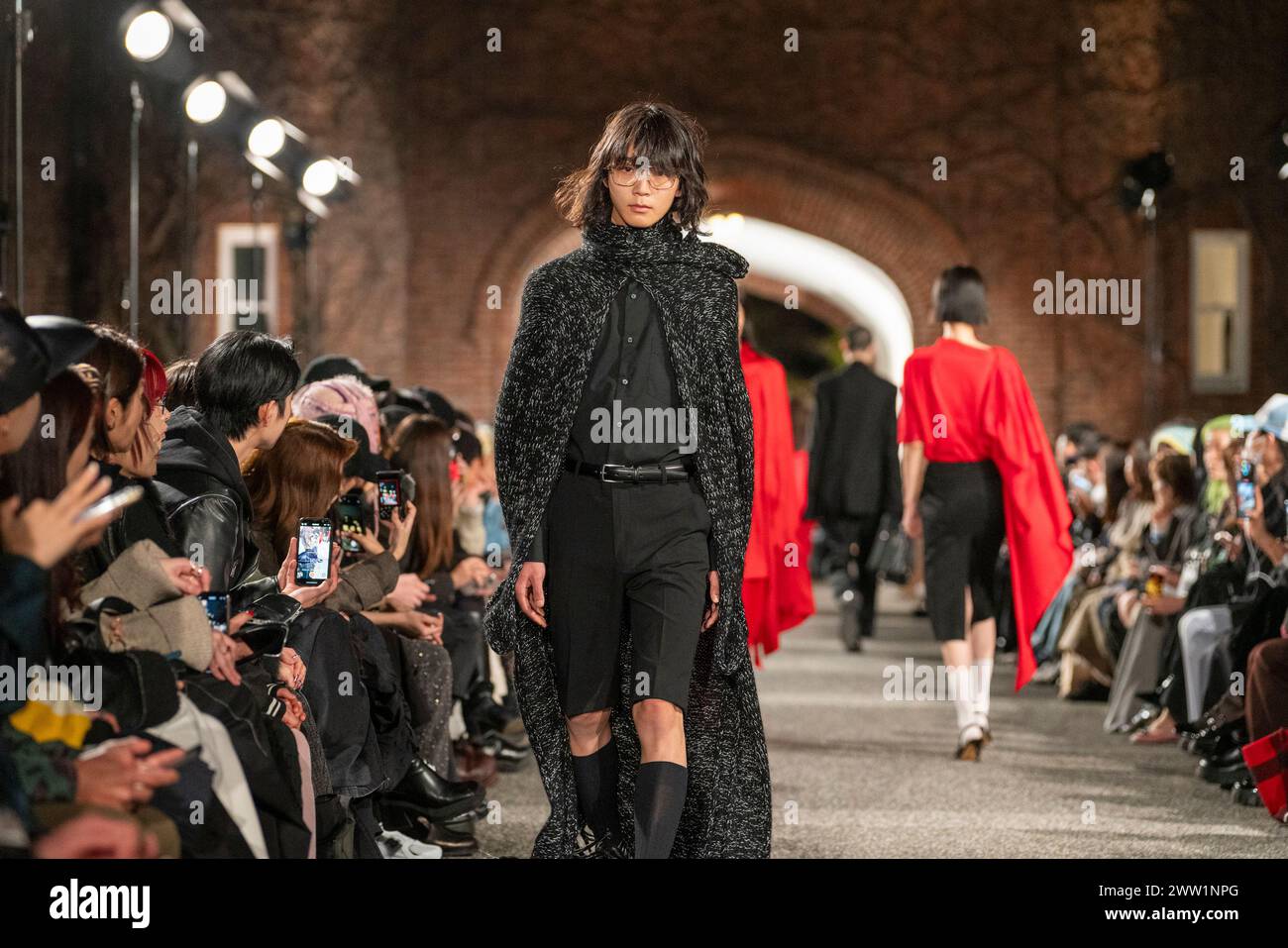 Tokyo, Japan. 17th Mar, 2024. Runway model, March 17, 2024 - Rakuten ...