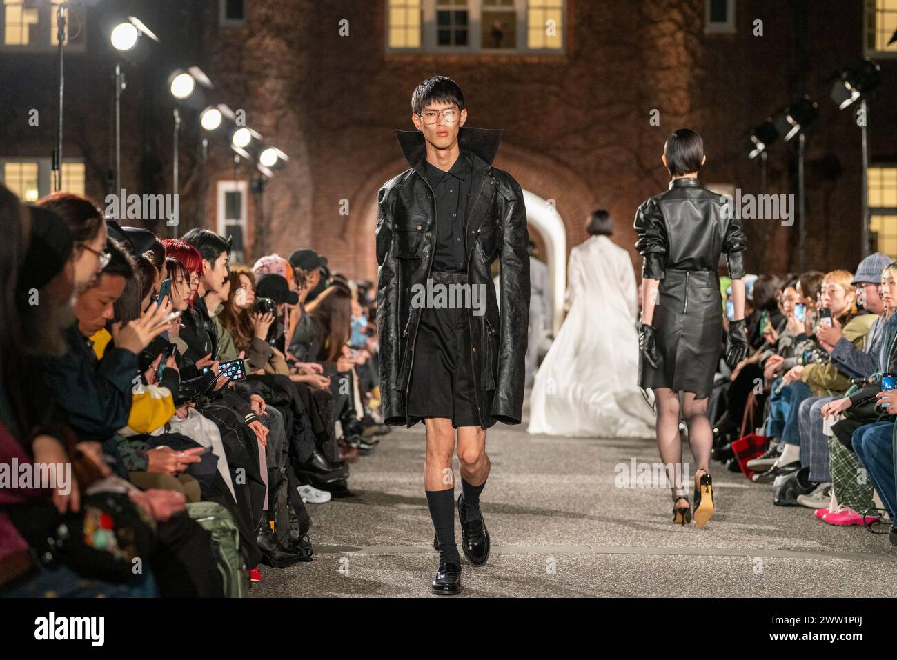 Tokyo, Japan. 17th Mar, 2024. Runway model, March 17, 2024 - Rakuten ...