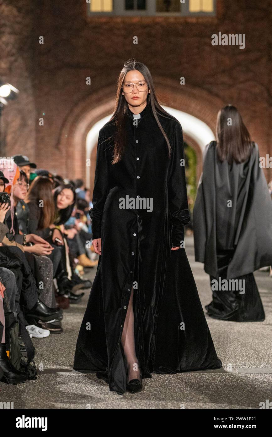 Tokyo, Japan. 17th Mar, 2024. Runway model, March 17, 2024 - Rakuten ...
